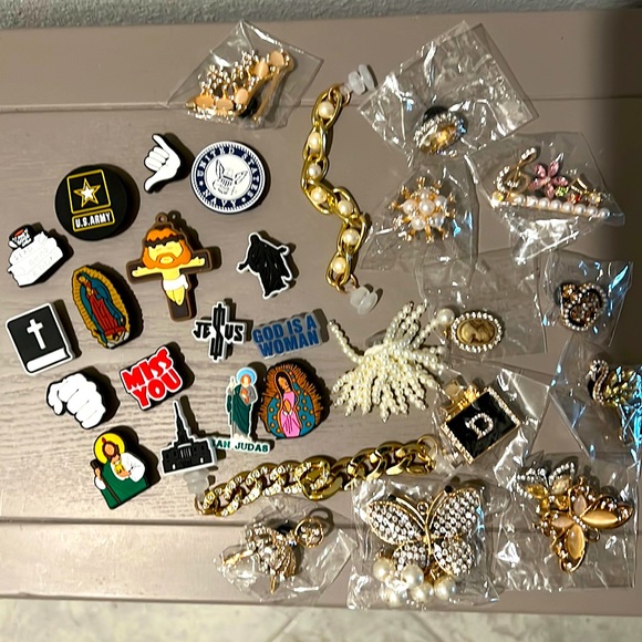 Jibbitz | Accessories | Crocs Pins Includes 3 In Package | Poshmark
